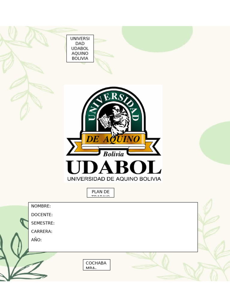 Formato de Caratula Comunidad | PDF