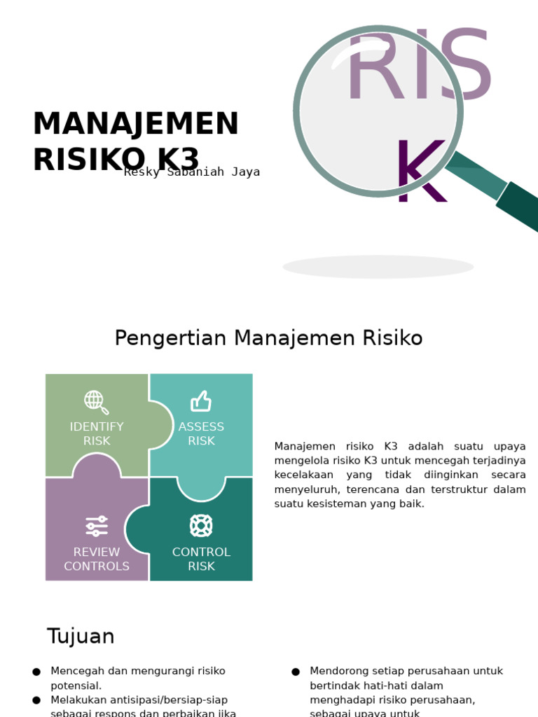 Manajemen Risiko | PDF