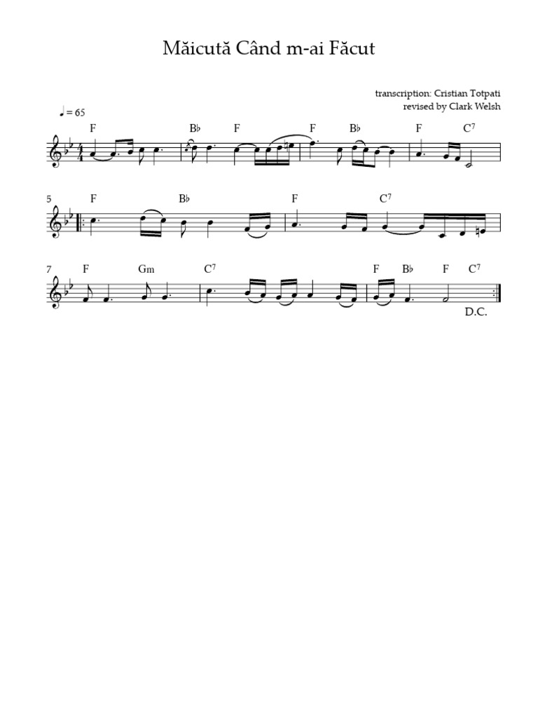 Maicuta Cハd M-Ai Facut | PDF