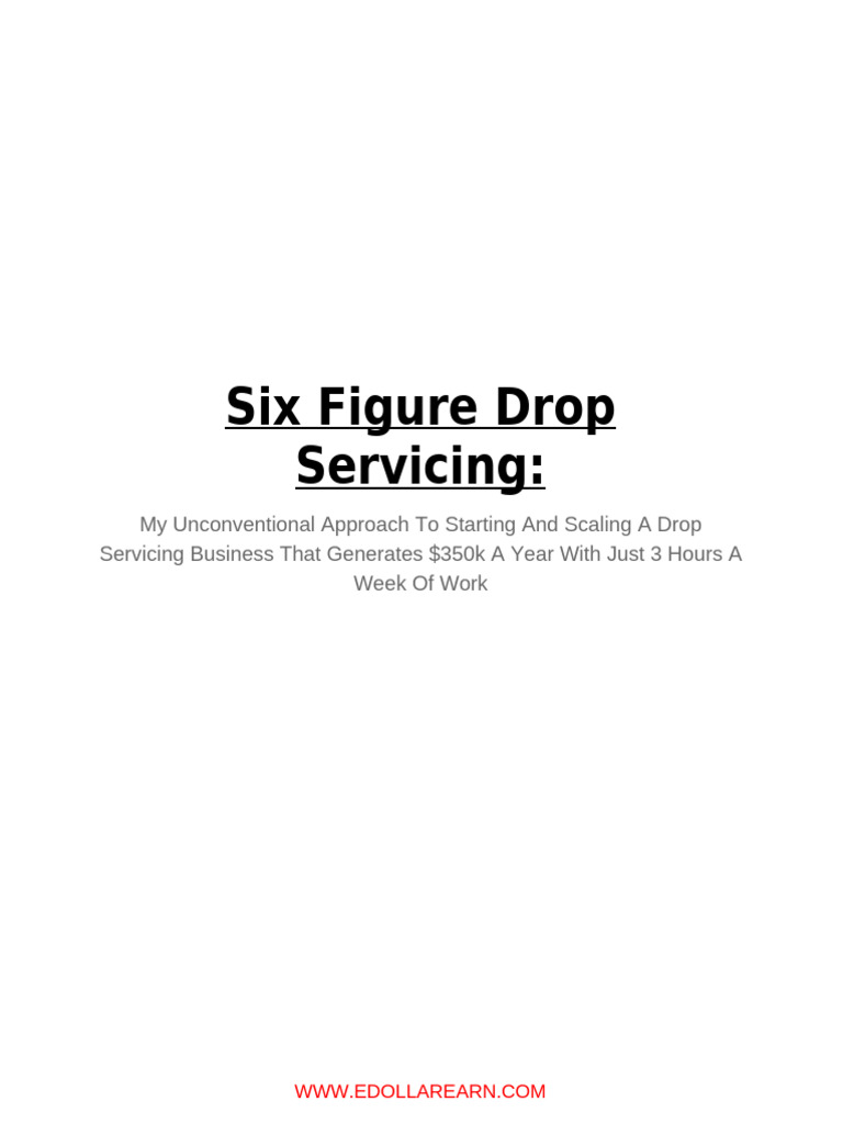 6-figure-drop-servicing | PDF