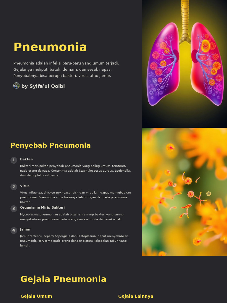 Pneumonia | PDF