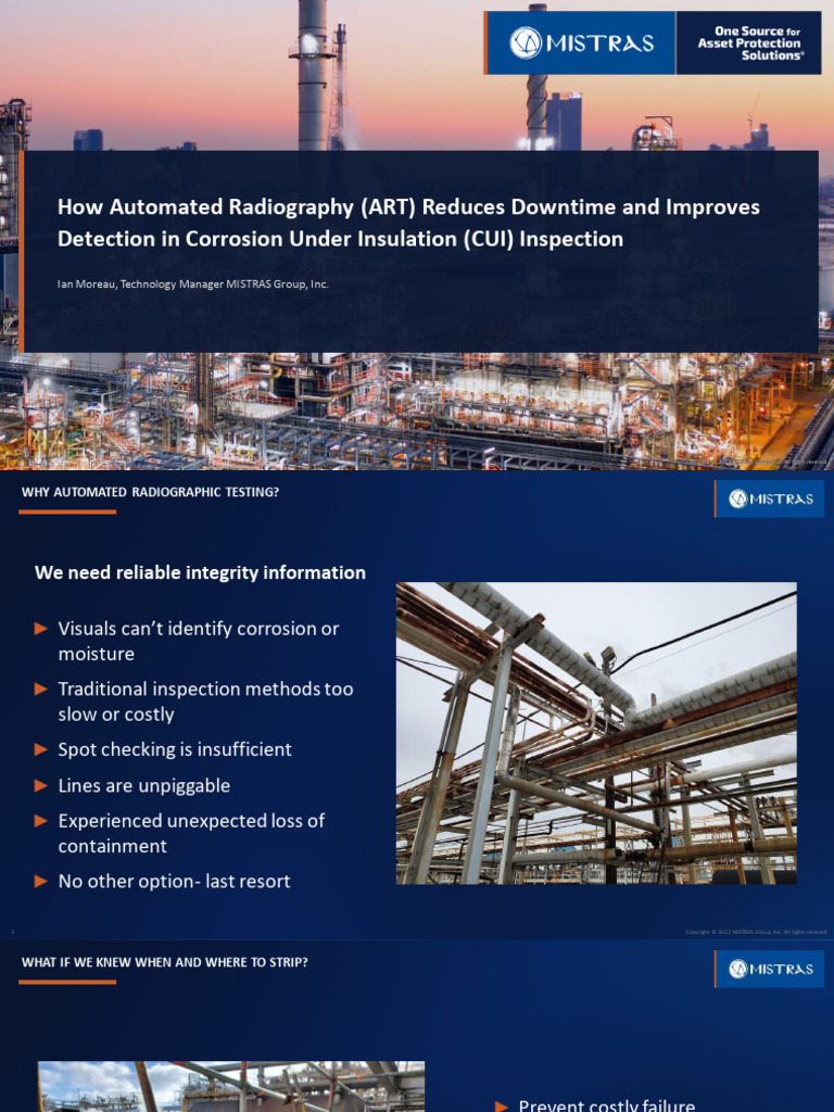 Slides - How Automated Radiography (ART) Reduces Downtime and Improves ...