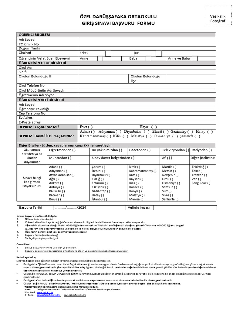 ADAY-BASVURU-FORMU-2024 | PDF ADAY-BASVURU-FORMU-2024 | PDF