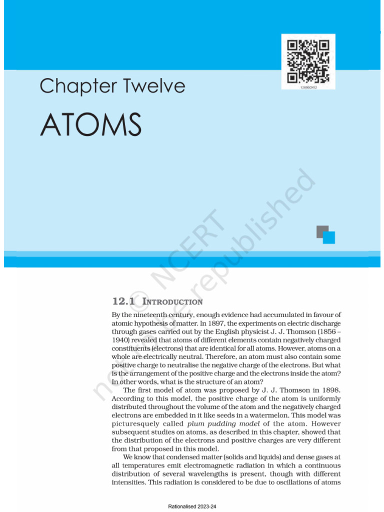 Atoms | PDF