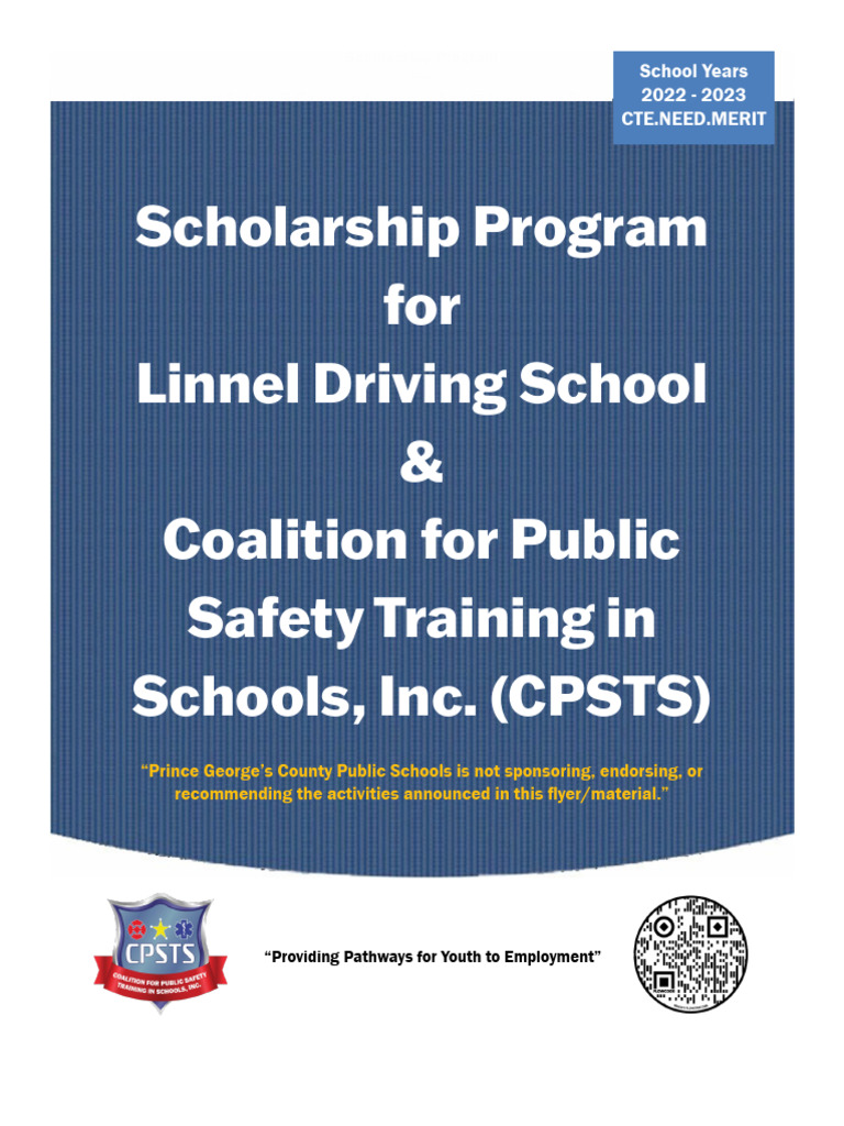 Pgcps Cpsts and Lds Student Application Jan22 Mar 26 (Deadline 12 21 ...