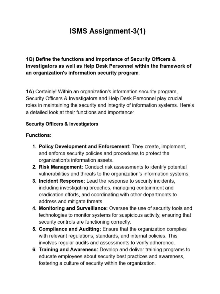 ISMS Assignment-3 | PDF