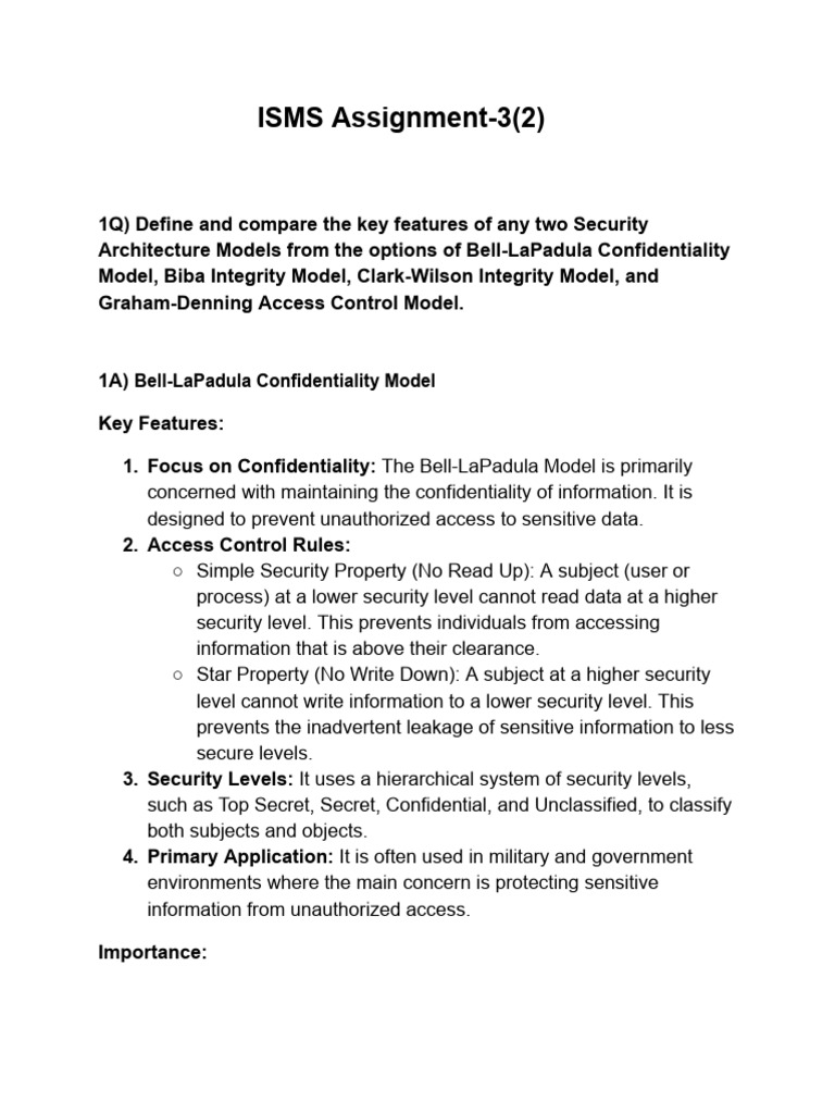 ISMS Assignment-3 | PDF