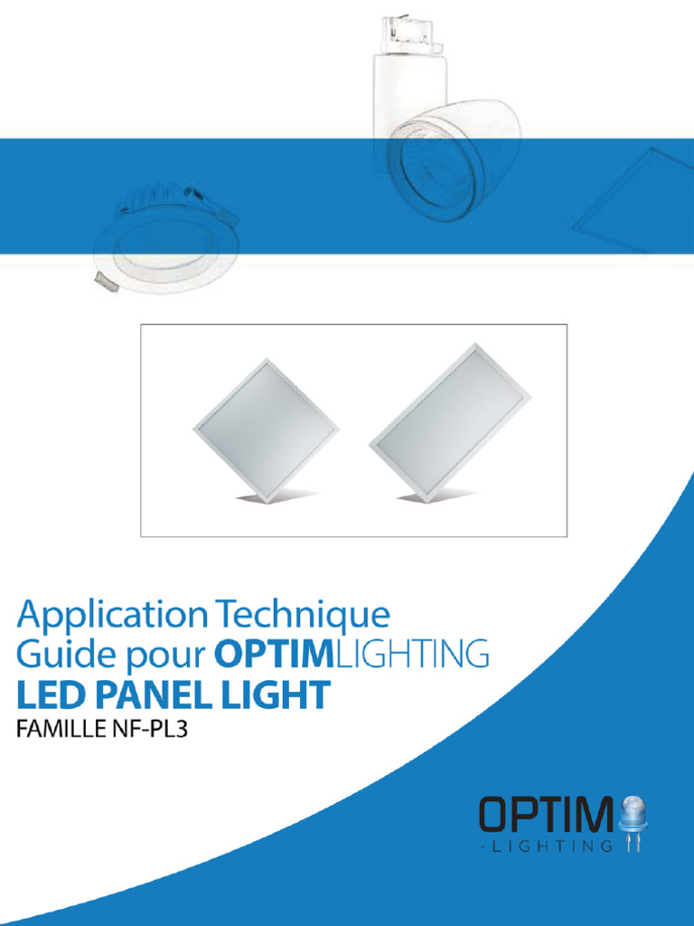 LED Panel Light NF-PL3 SPEC | PDF