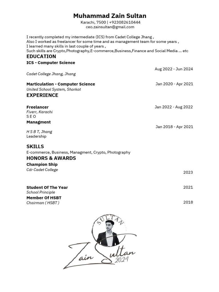 Resume PDF | PDF