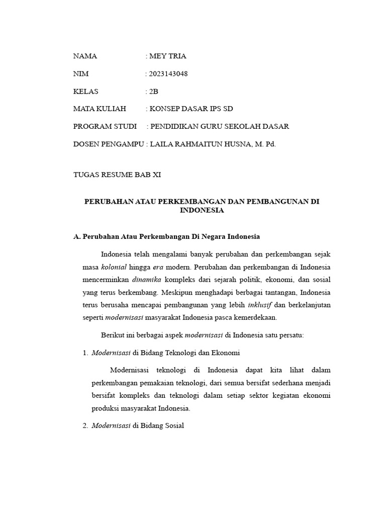 Mey Tria (2023143048) Resume 11 | PDF | Politics