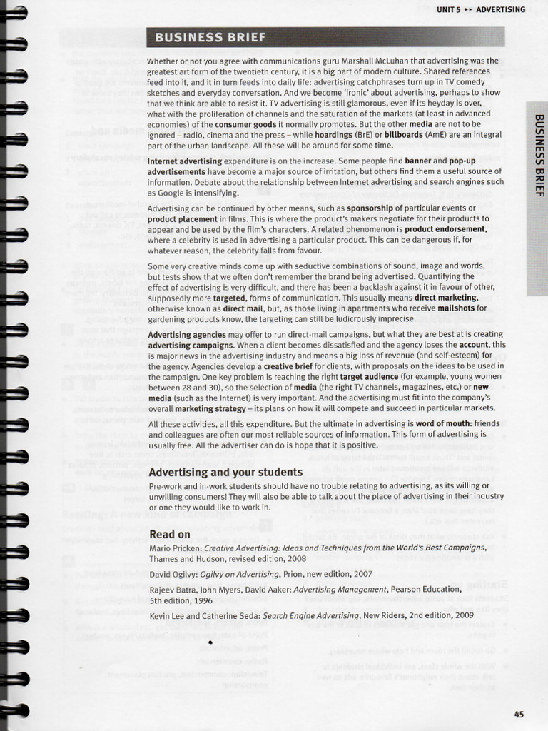 Business - Brief - U05 | PDF