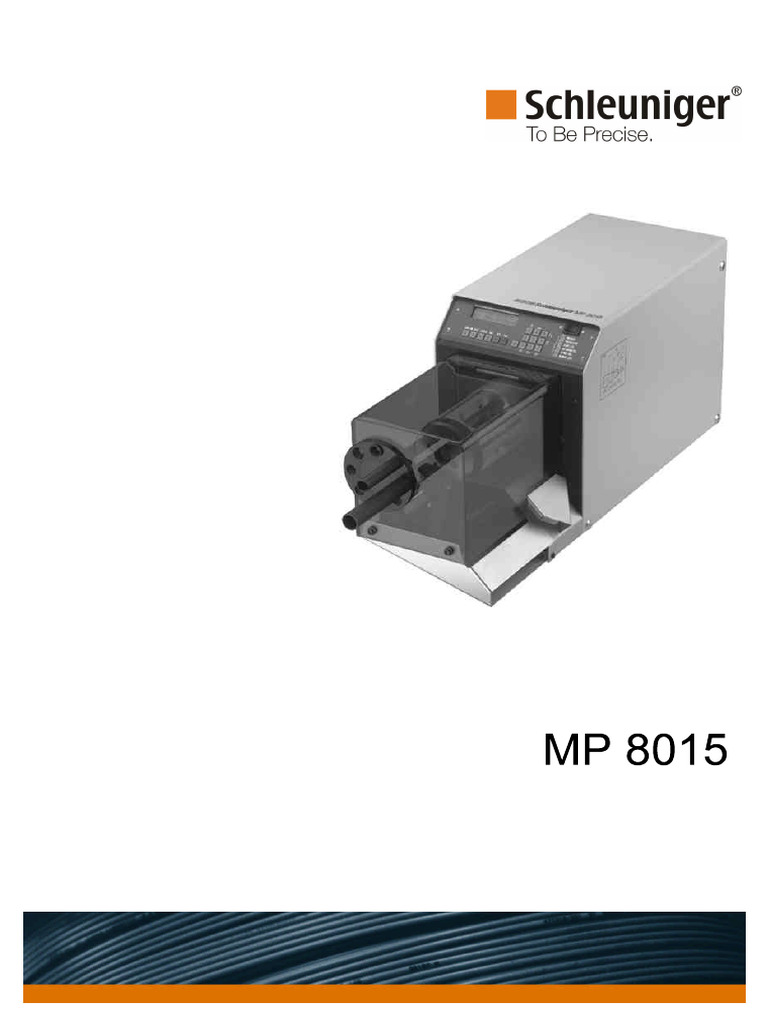 Manual Operacional - MP 8015 | PDF