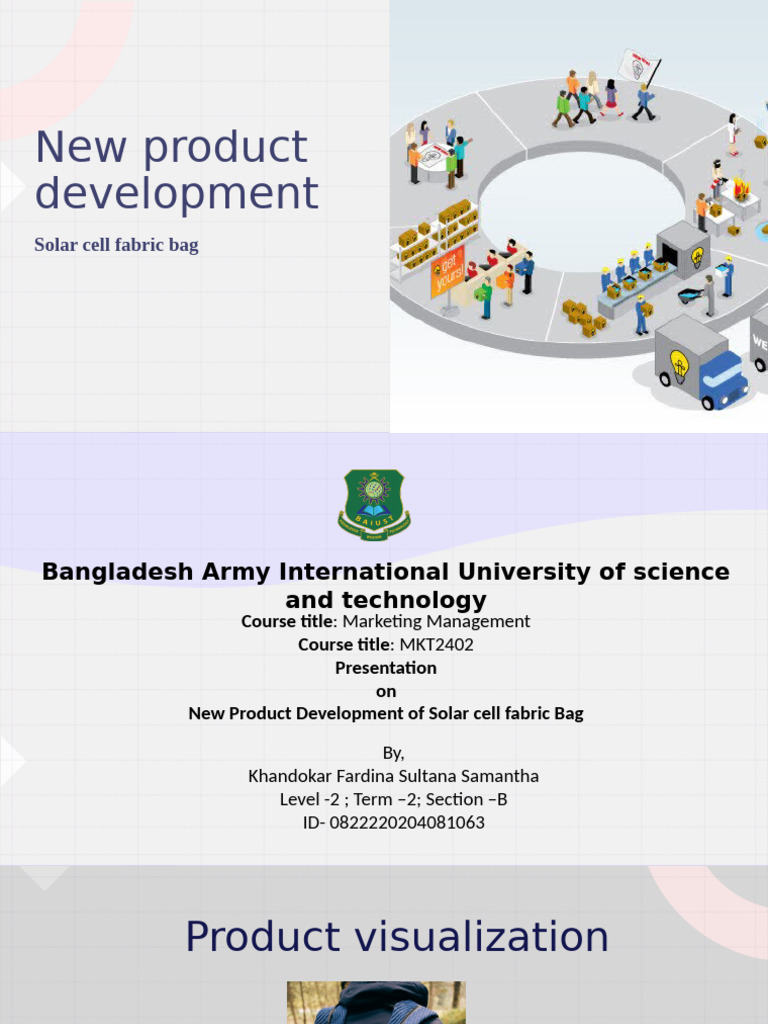 New product development presentation | PDF