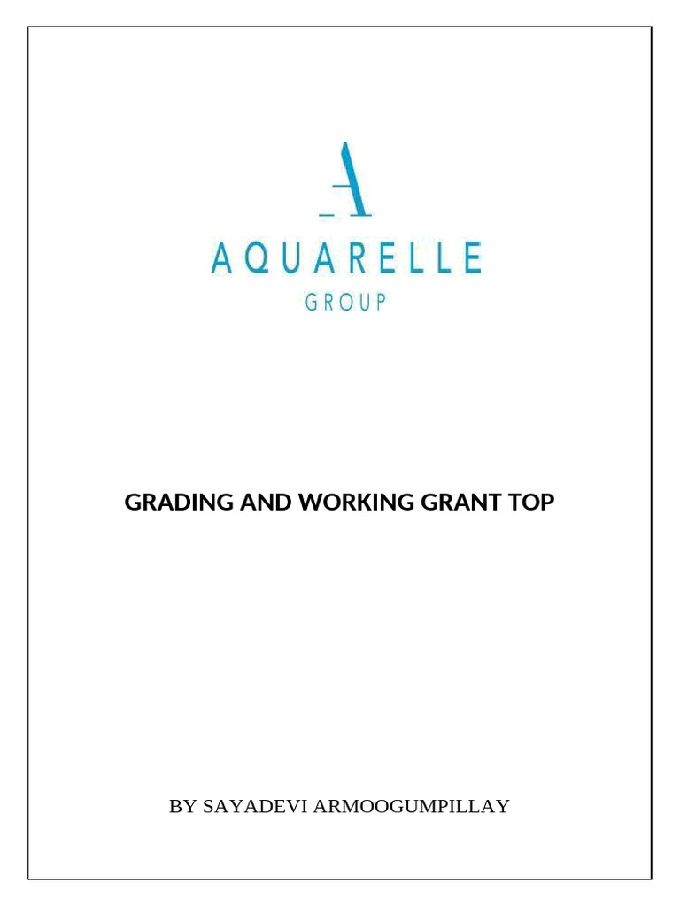 Pattern Grant Top | PDF