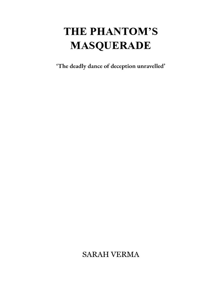 The Phantom's Masquerade | PDF