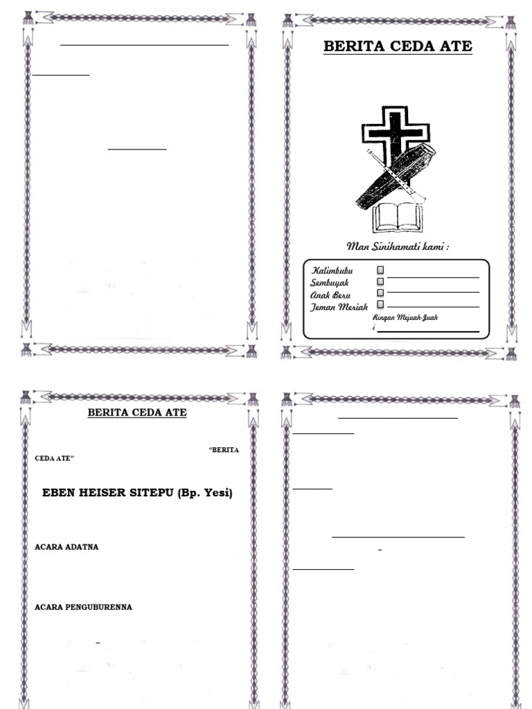 Berita ceda ate A4 | PDF