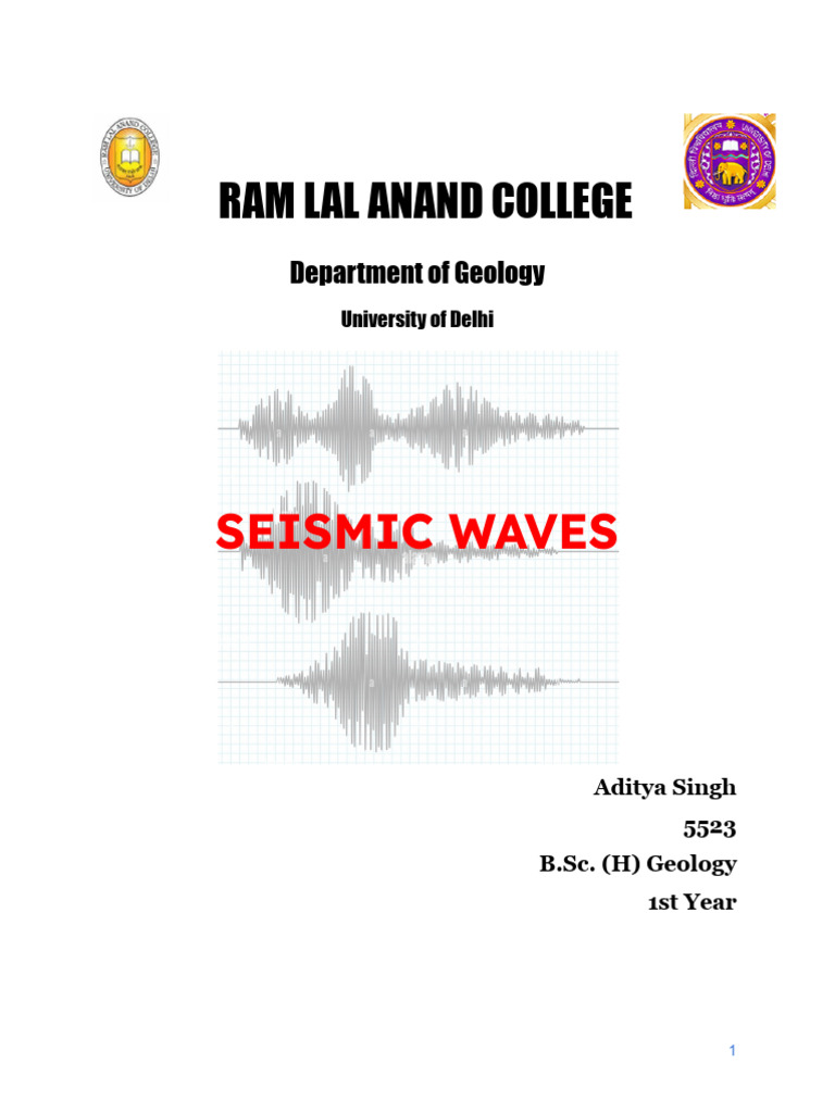 Seismic Waves | PDF