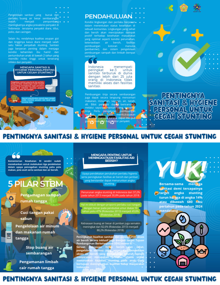 Leaflet Sanitasi Lingkungan | PDF