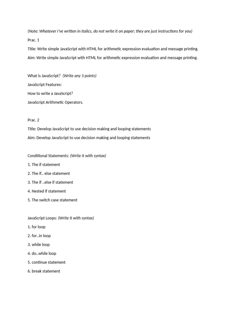 Css Practicals | PDF