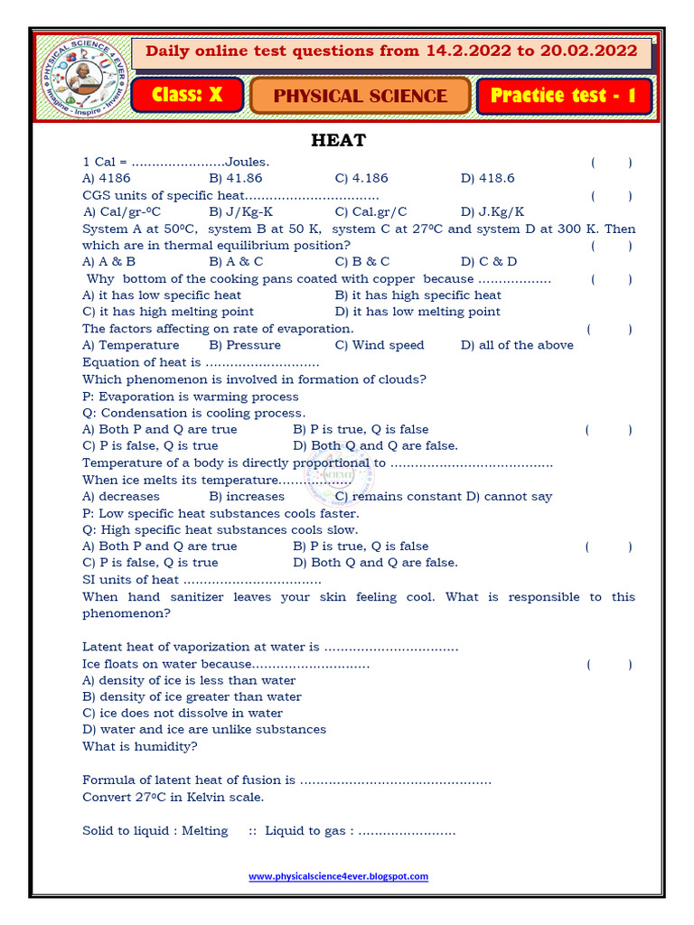 Heat | PDF