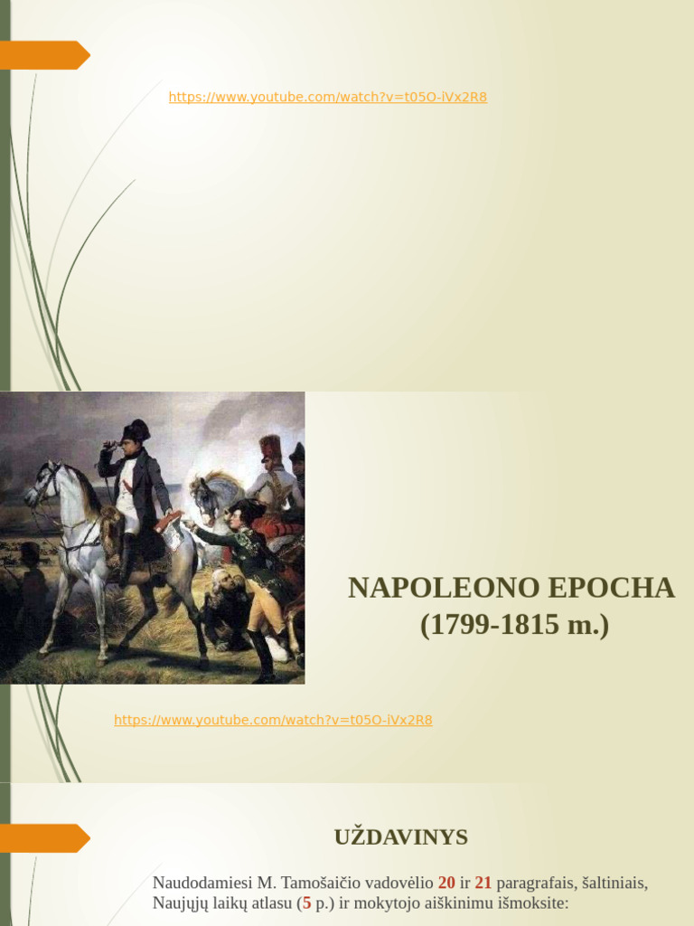 Napoleono Epocha | PDF
