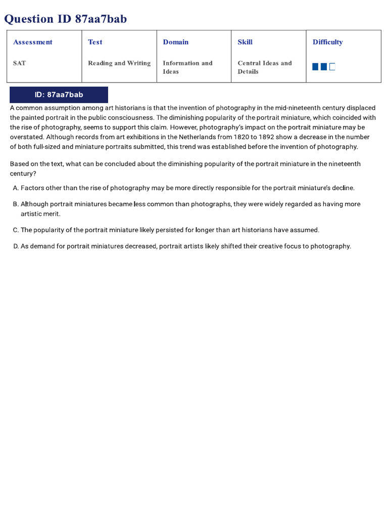 Central Ideas And Details Medium PDF