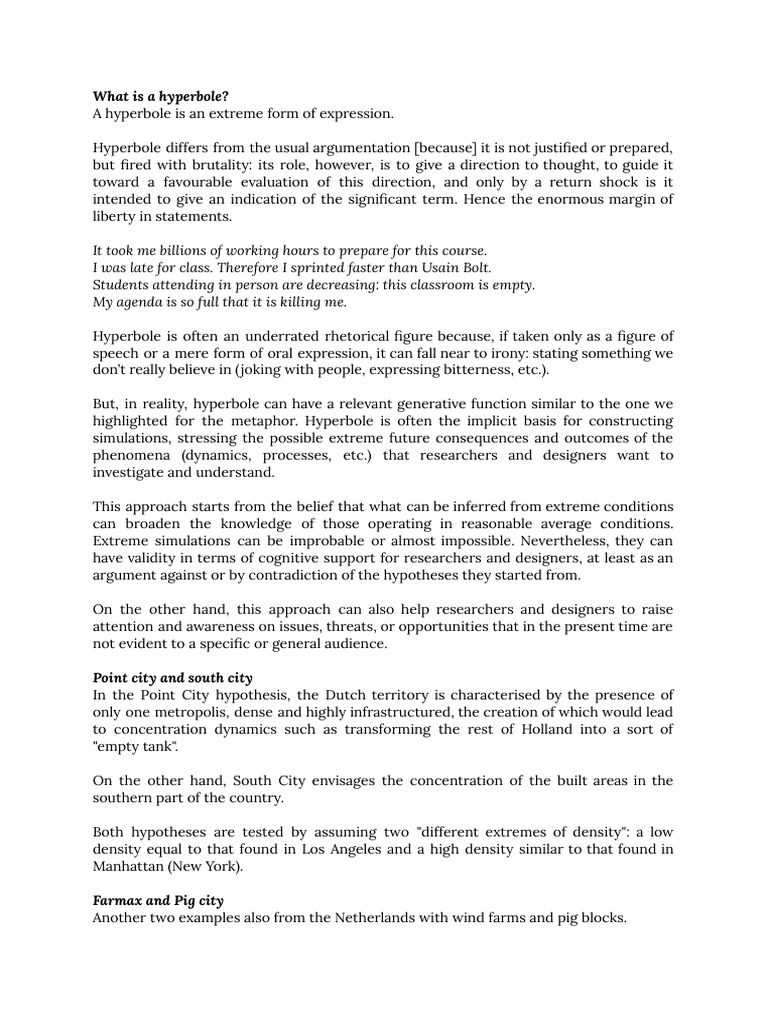 05 Hyperbole | PDF