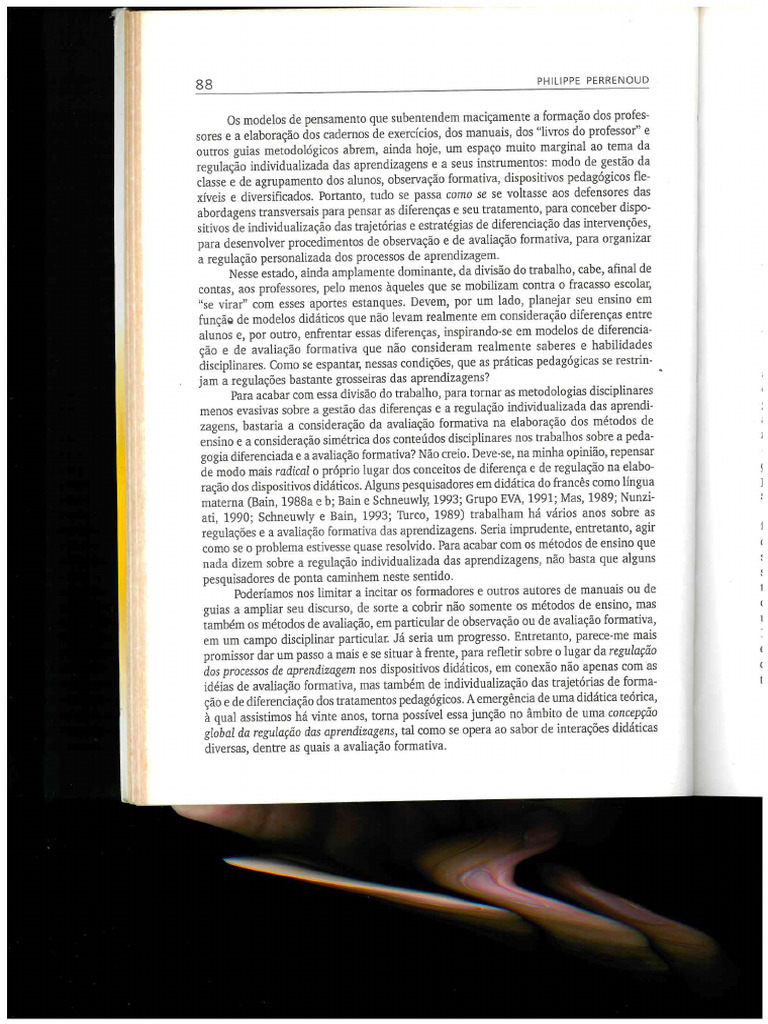 Avaliação Perrenoud Parte 3 | PDF
