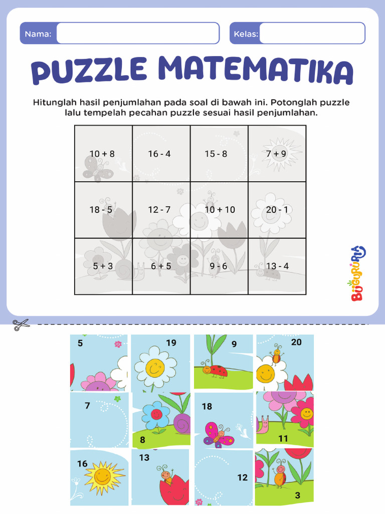 Puzzle Matematika | PDF