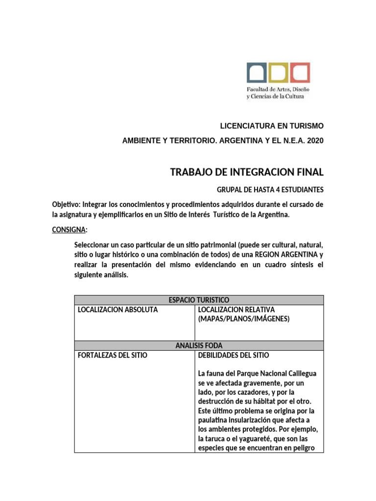 Trabajo Integrador Final | PDF