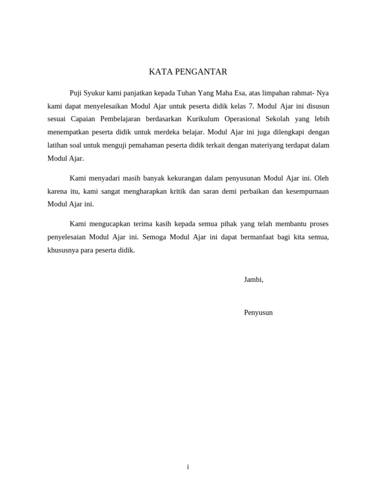 MODUL AJAR IPA SMT 2 Ok | PDF