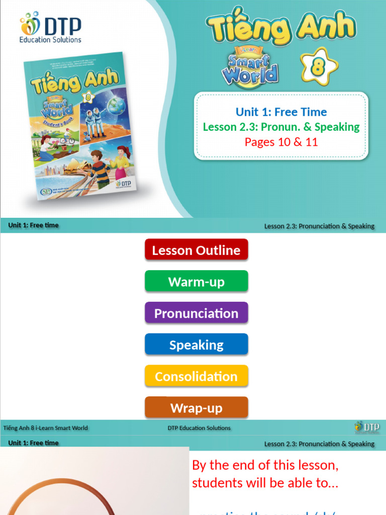 Unit 1 - Lesson 2.3 - Pronun & Speaking - Pages 10 & 11 | PDF