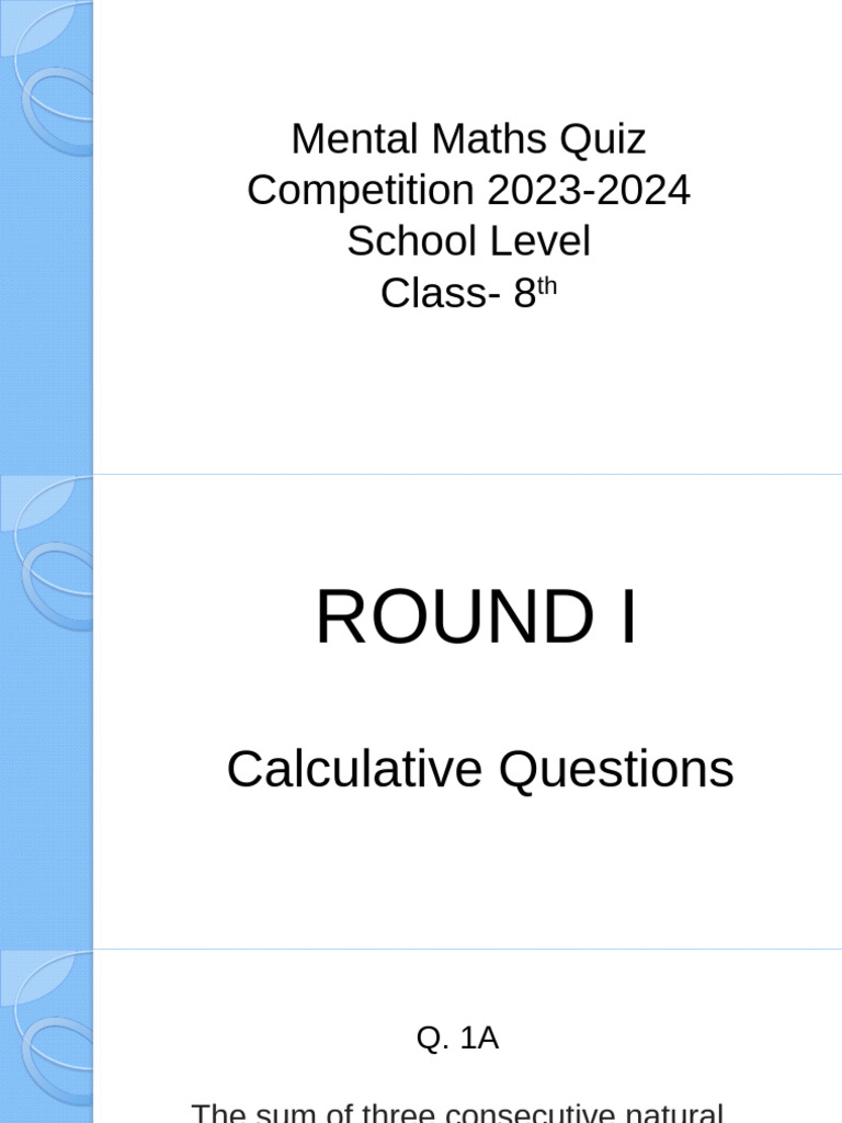 Class VIII Ppt Final | PDF | Rectangle | Geometry