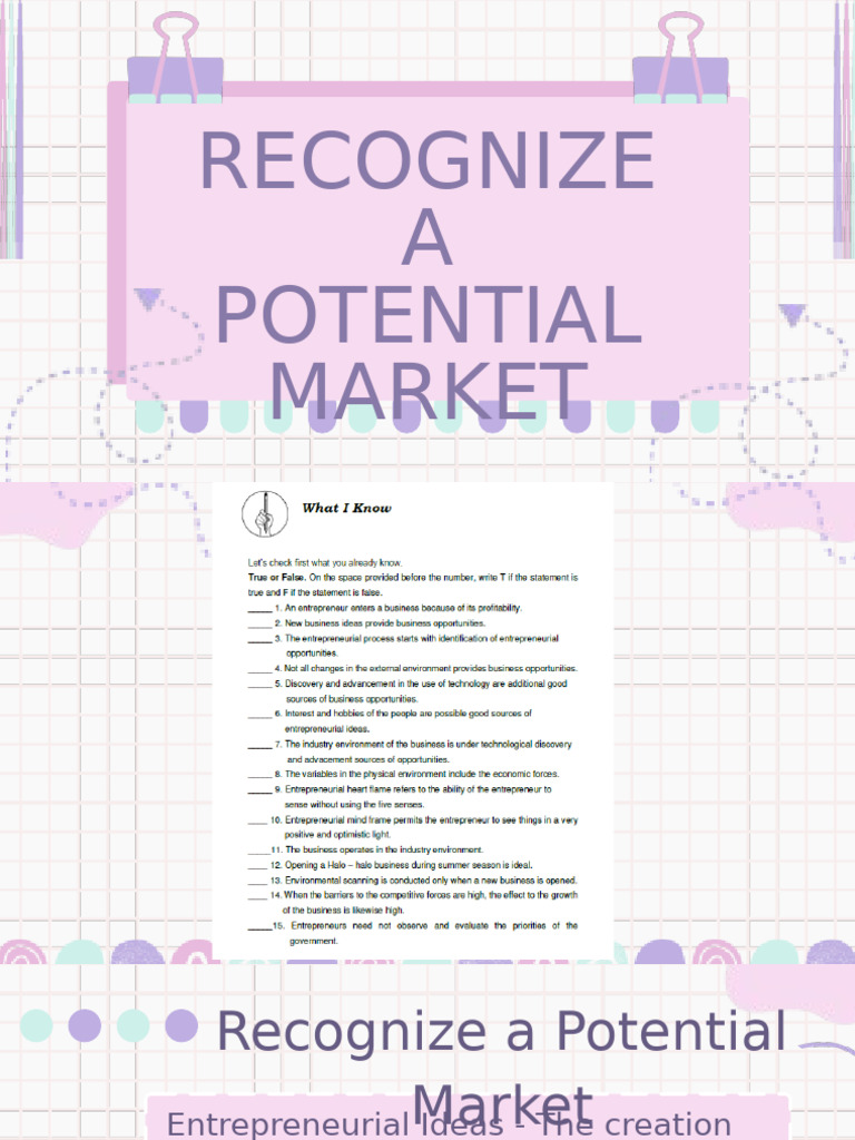 Lesson 2 Entrep | PDF