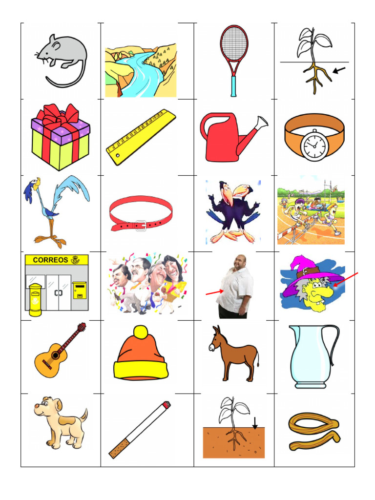 Fonema RR Inicial Medial y Final | PDF