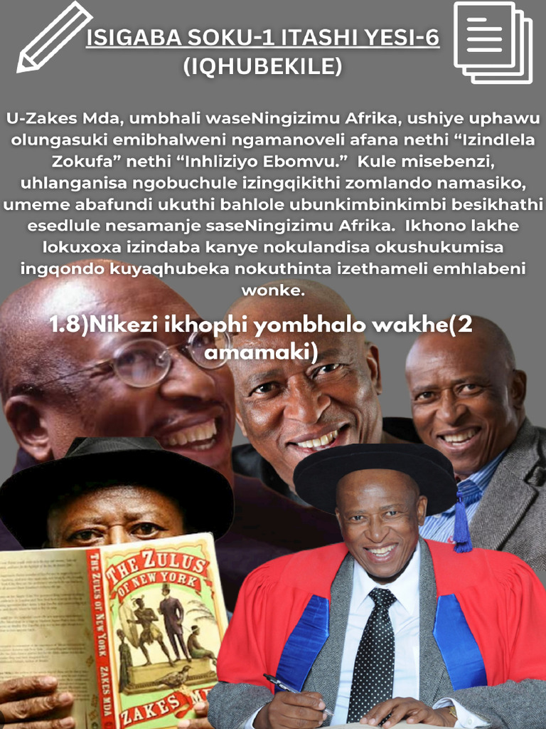 Zulu Paper 6 | PDF