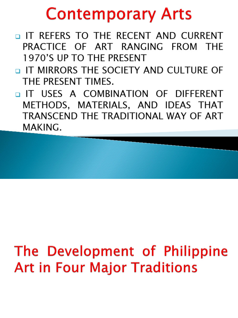 Contemporary Arts Lesson 1 - 084020 | PDF | Philippines | Dances