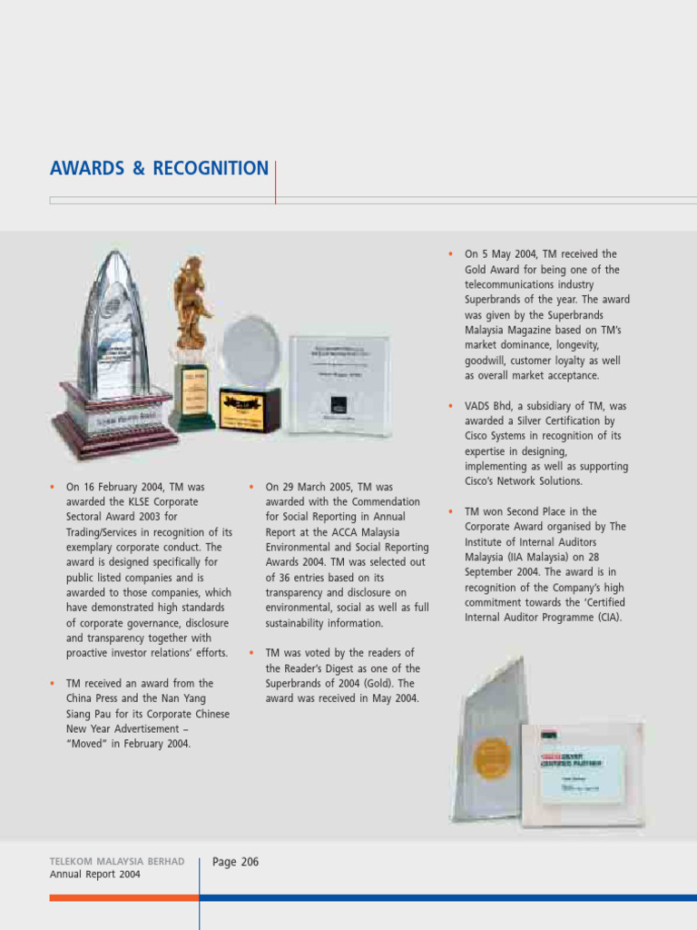 TELEKOM Awards | PDF | Dividend | Business