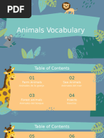 Animales Salvajes y Domesticos en Xinca | PDF