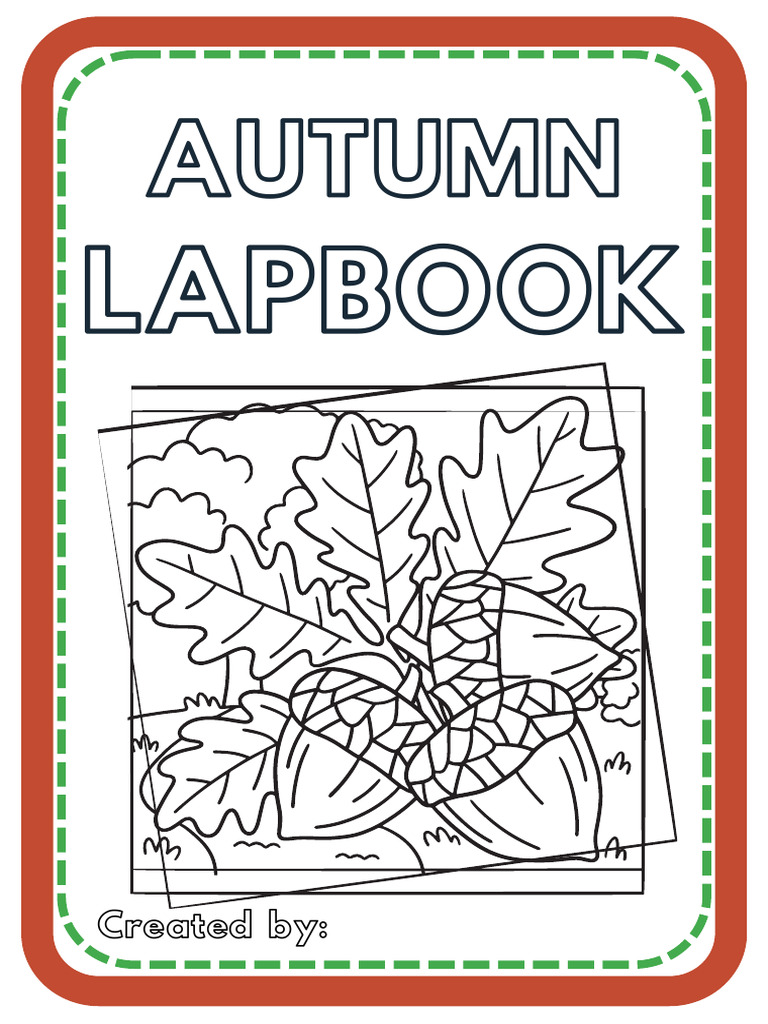 Autumn Lapbook | PDF