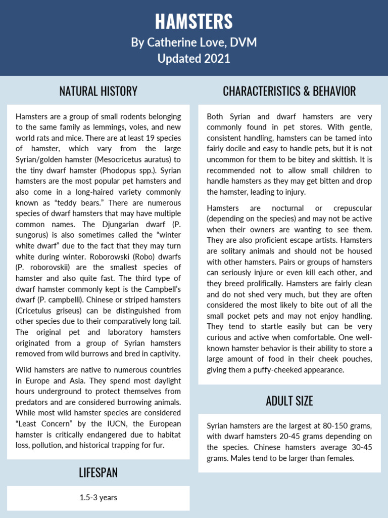 Hamster Guide | PDF