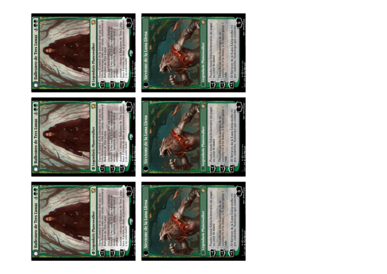 Magic Card Pdf