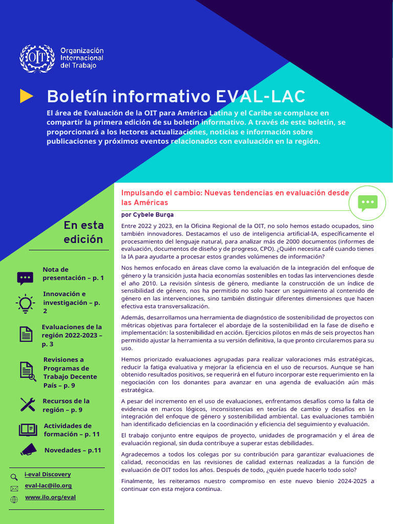Boletín EVAL-LAC 2022-23 | PDF
