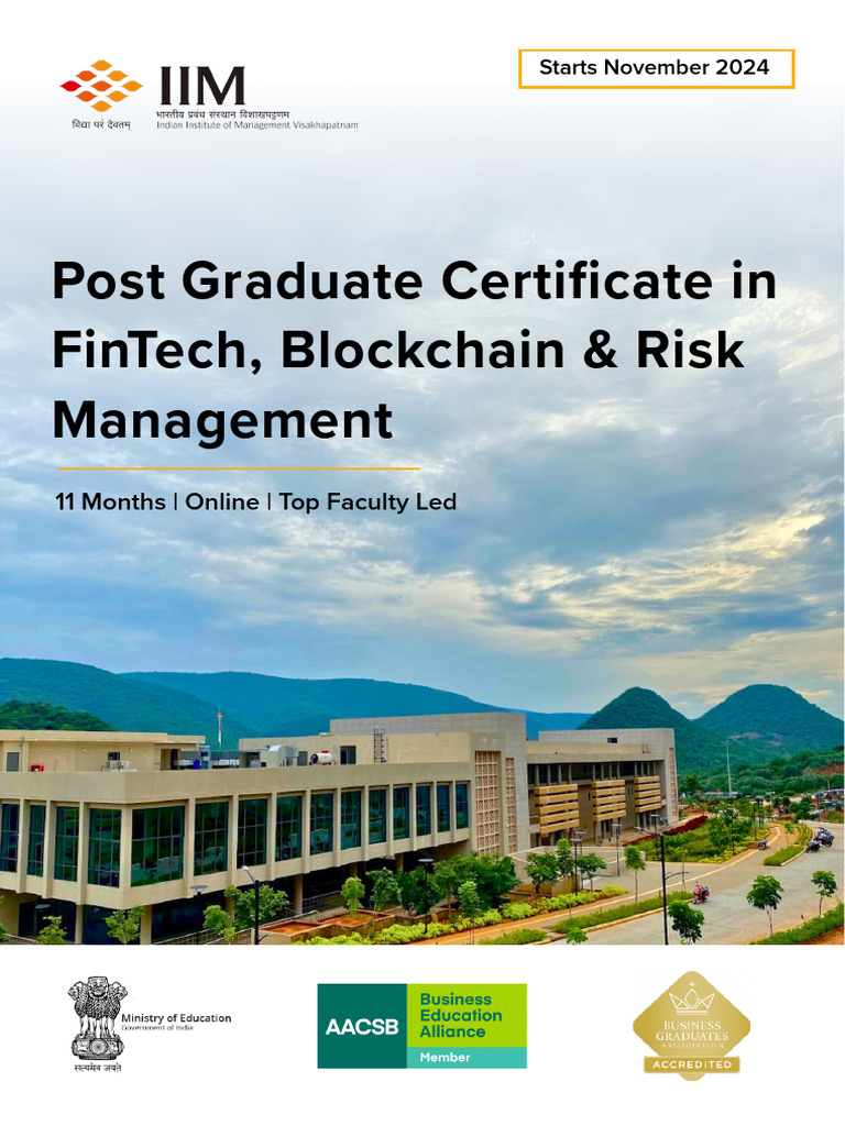 IIM Visakhapatnam FT Brochure-V2 | PDF | Artificial Intelligence ...