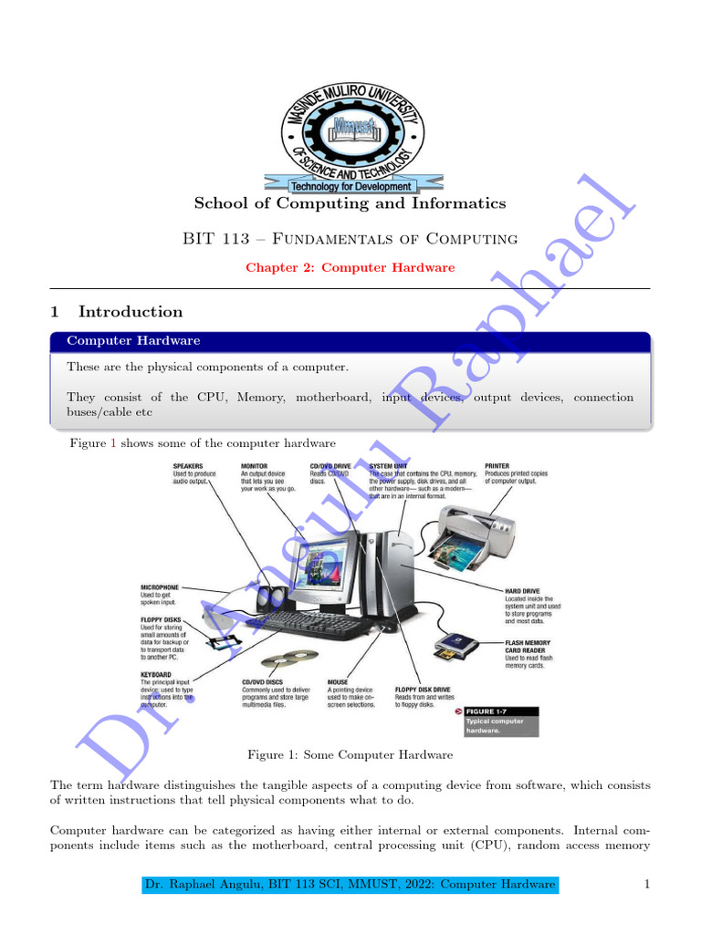 Computer Hardware | PDF