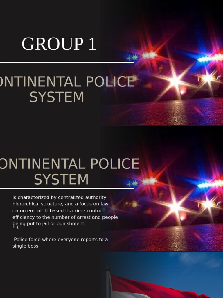 Continental Police system | PDF