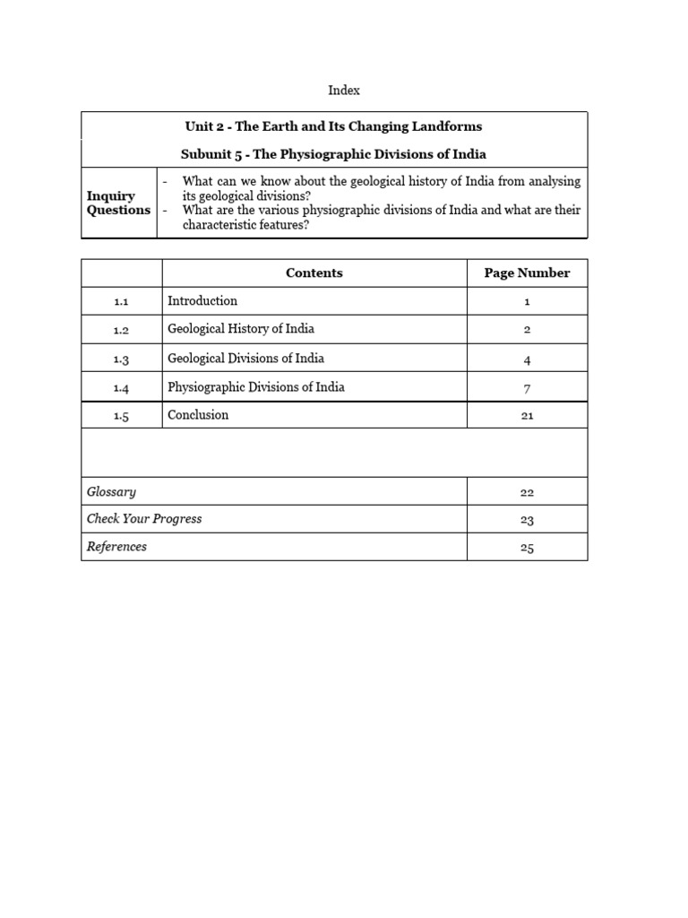 G11 Geography U2-SU5 Handbook | PDF