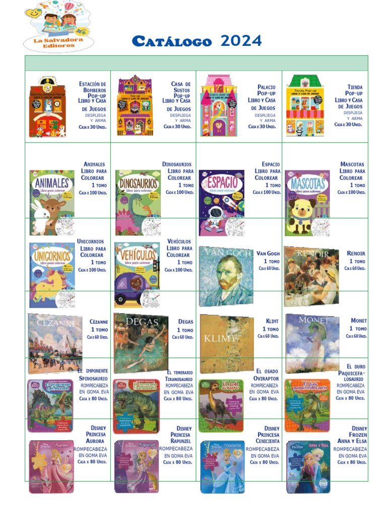 Catálogo Libros Infantiles 2024 | PDF