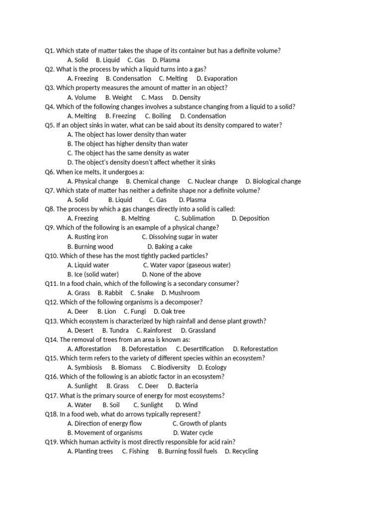 Quiz Bee Drills 1 | PDF