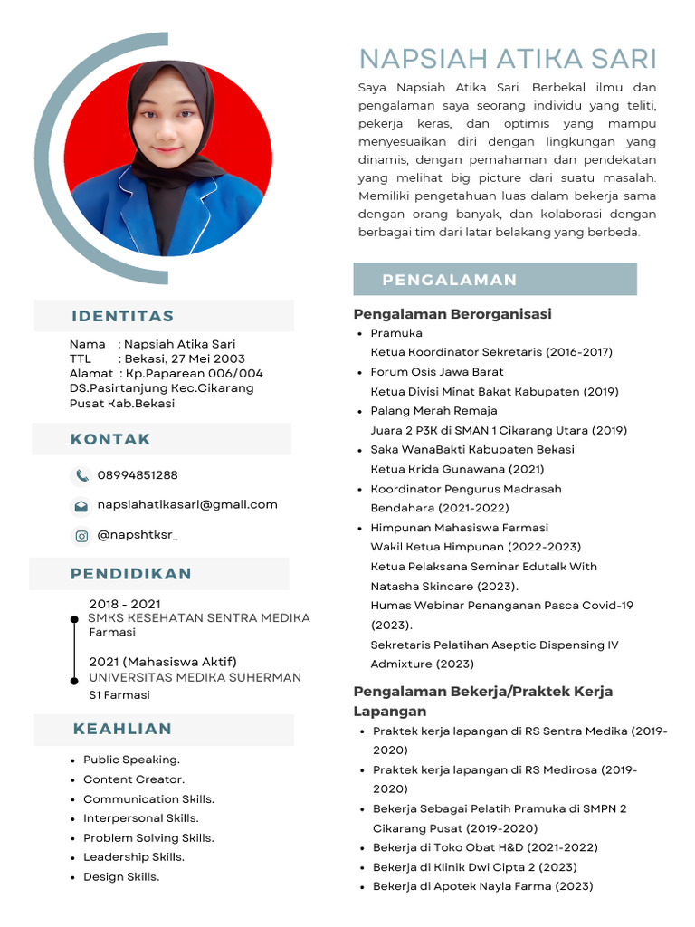 CV NAPSIAH ATIKA SARI - 20231020 - 205320 - 0000 - Napsiah Atika Sari | PDF